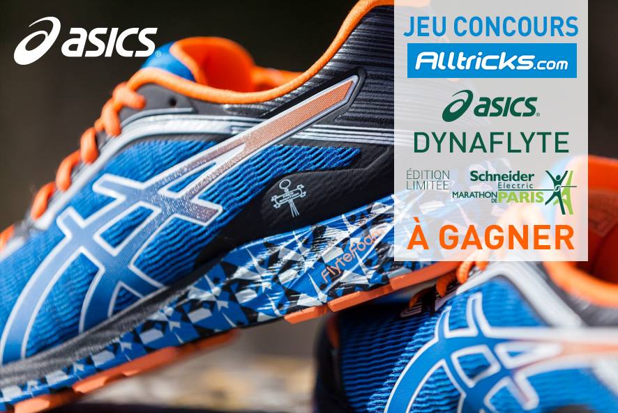 Gagnez votre paire Asics édition Marathon de Paris - Geek & Sport
